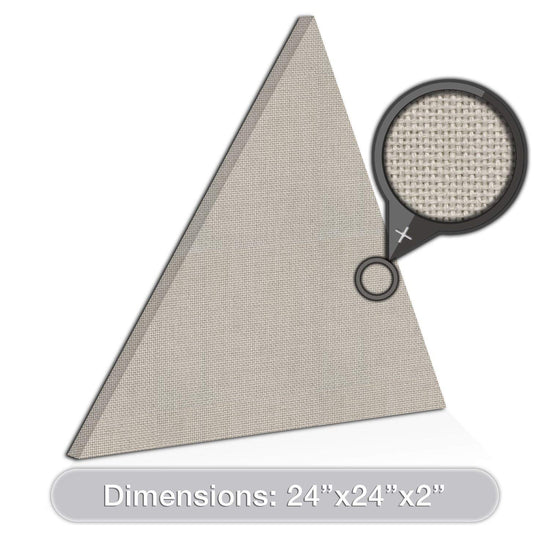 Acoustic Design Works Acoustic Panel Equilateral Triangle 2" - 1 piece ...