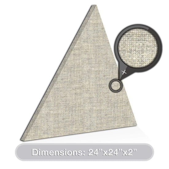 Acoustic Design Works Acoustic Panel Equilateral Triangle 2" - 1 piece ...