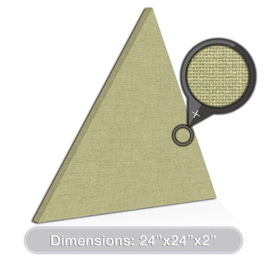 Acoustic Design Works Acoustic Panel Equilateral Triangle 2" - 1 piece ...