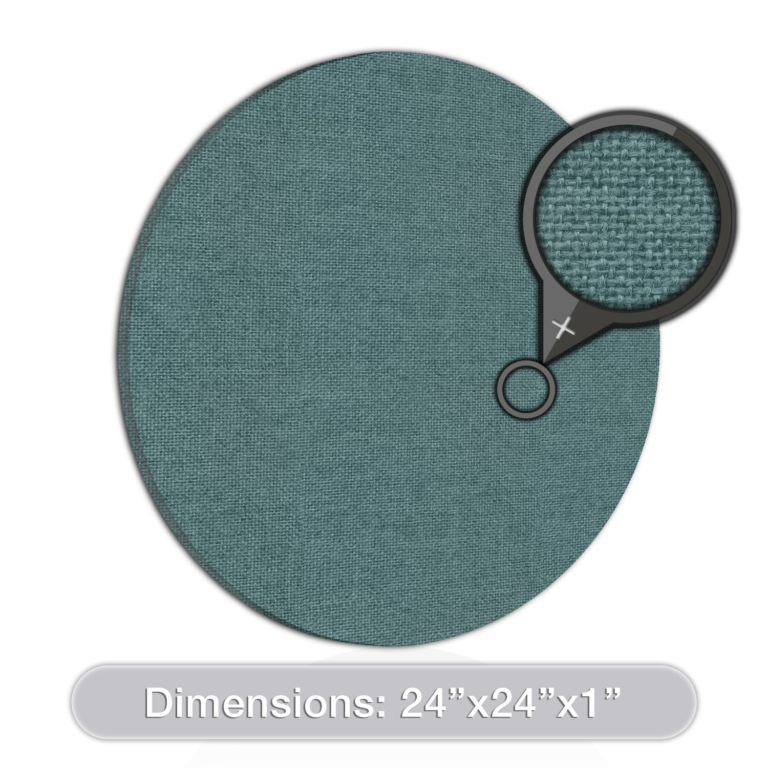 Acoustic Design Works Acoustic Panel Circle 1" - 1 piece - Acoustic ...