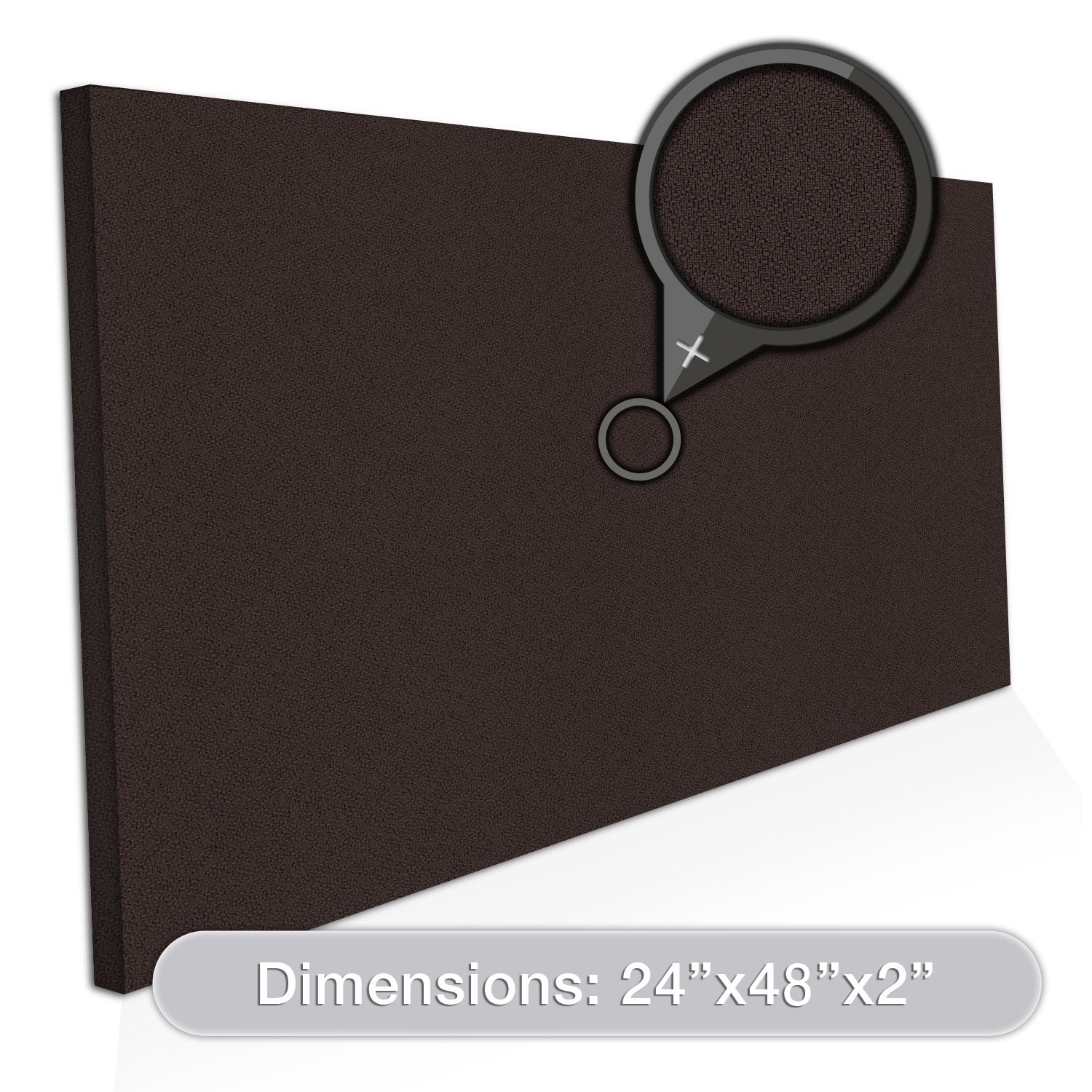 [2-Pack] Acoustic Design Works Acoustic Panel Rectangle 2" - 2 pieces ...