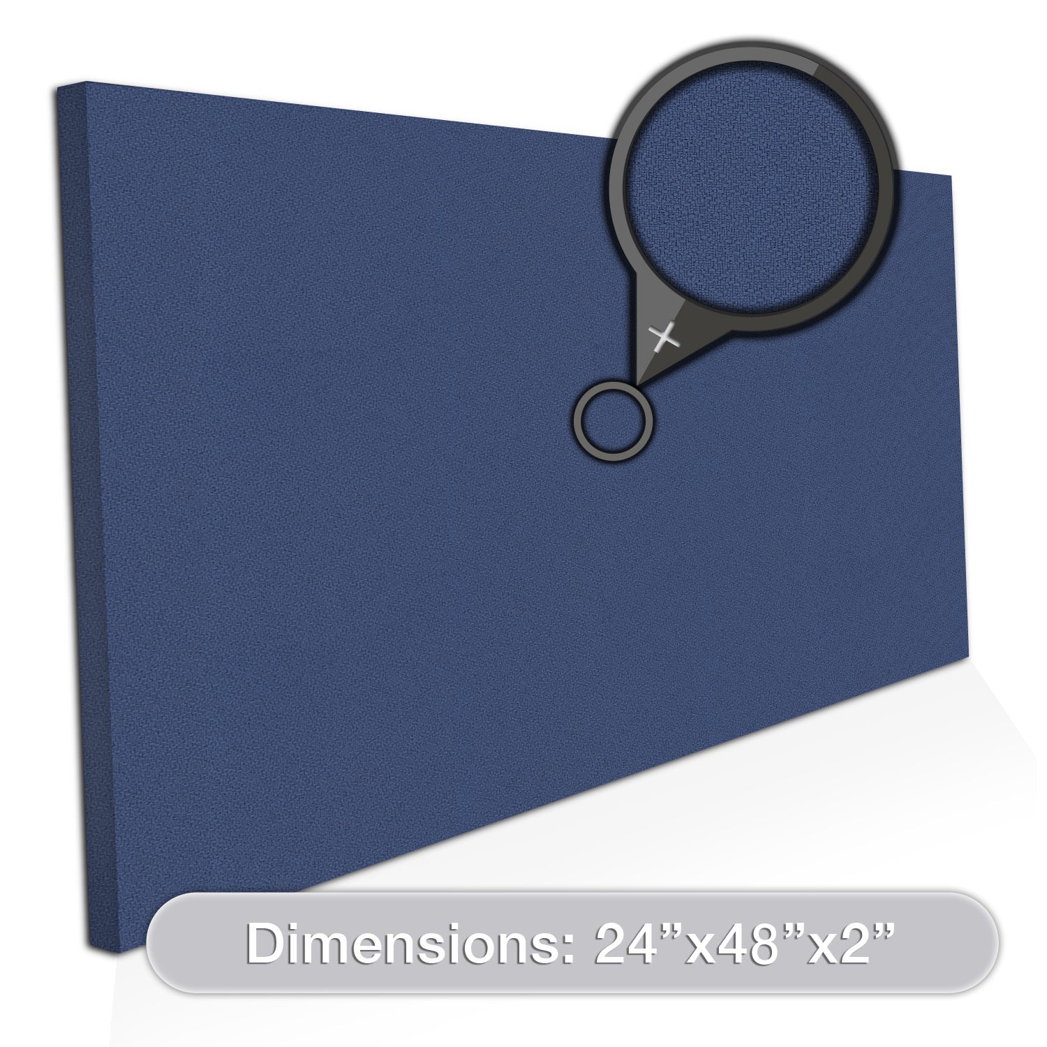 [2-Pack] Acoustic Design Works Acoustic Panel Rectangle 2" - 2 pieces ...
