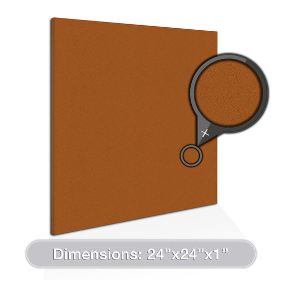 Acoustic Design Works Acoustic Panel Square 1" - 1 piece - Acoustic ...